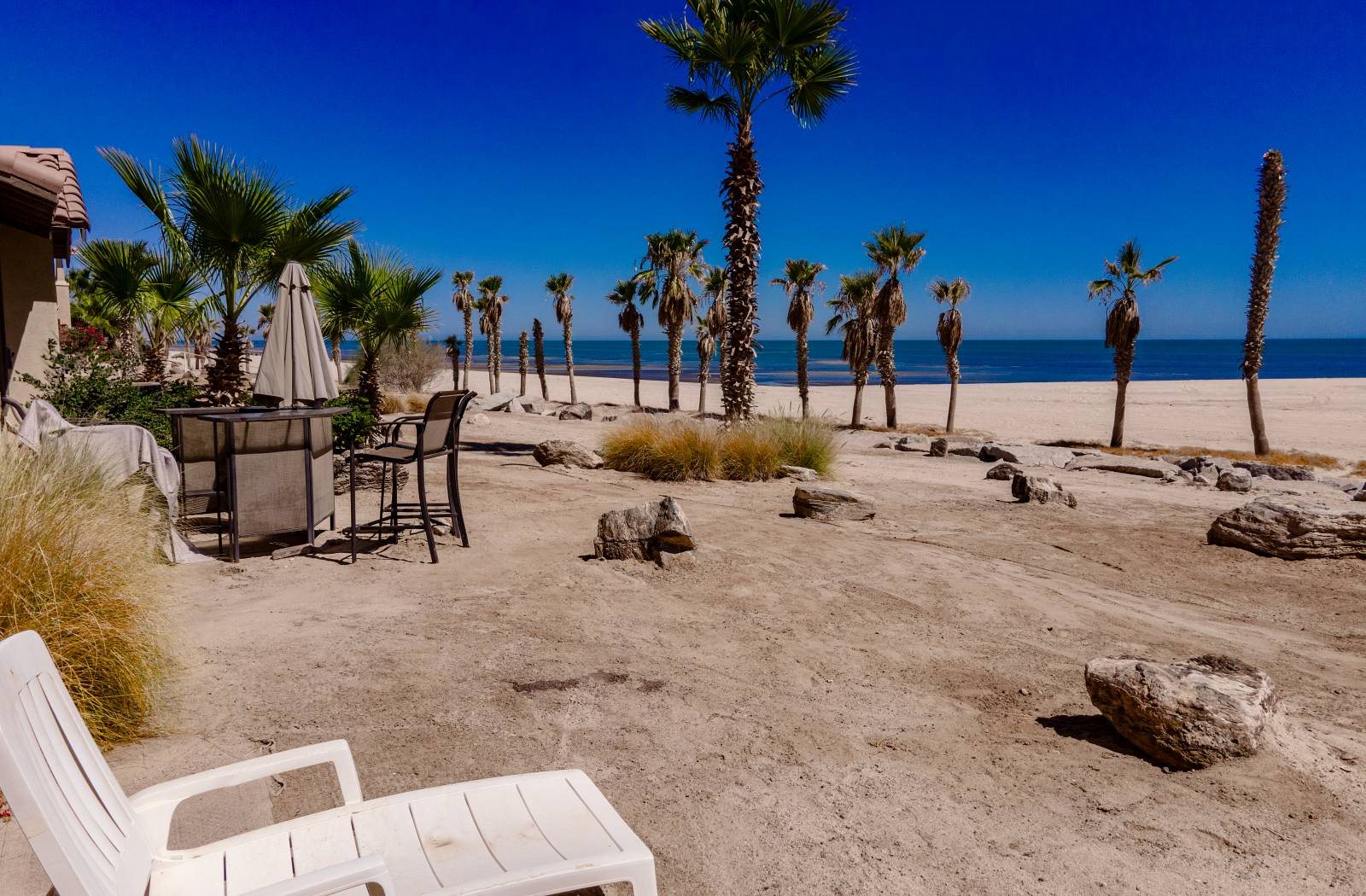 On the beach in El Dorado ranch, san felipe, baja Norte California, Meico