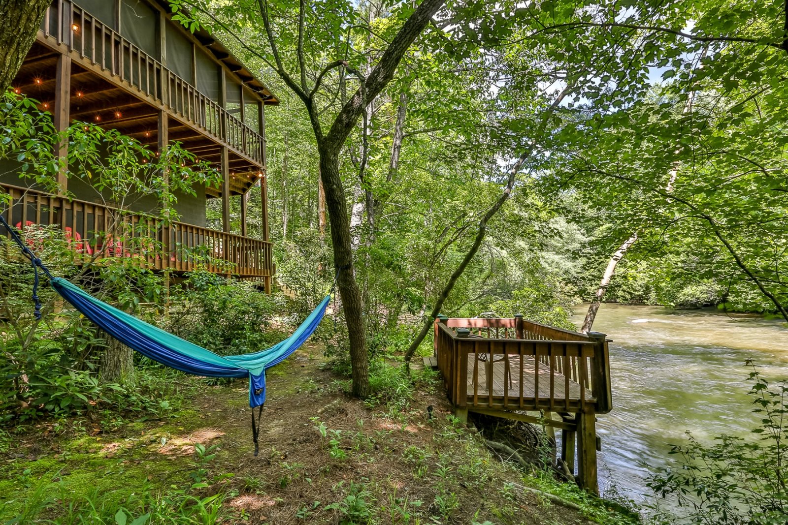 Cartecay River Tails- Blue Sky Cabin Rentals.