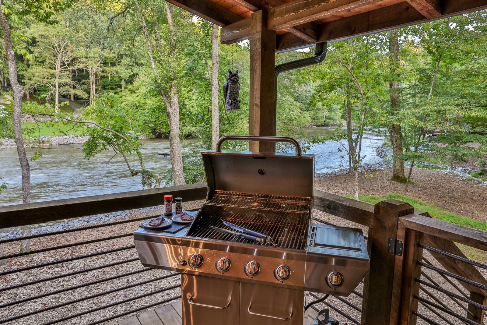 Blue Sky Cabin Rentals: Riverscape