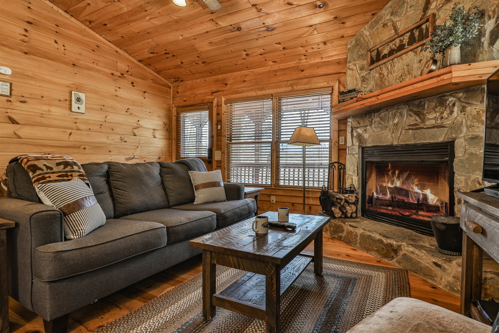 Blue Sky Cabin Rentals: Foxbear Cabin