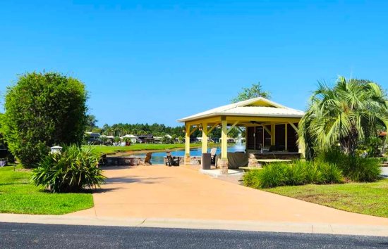 Premium Lakefront Lot with Pavilion & Sunset View (122-379)