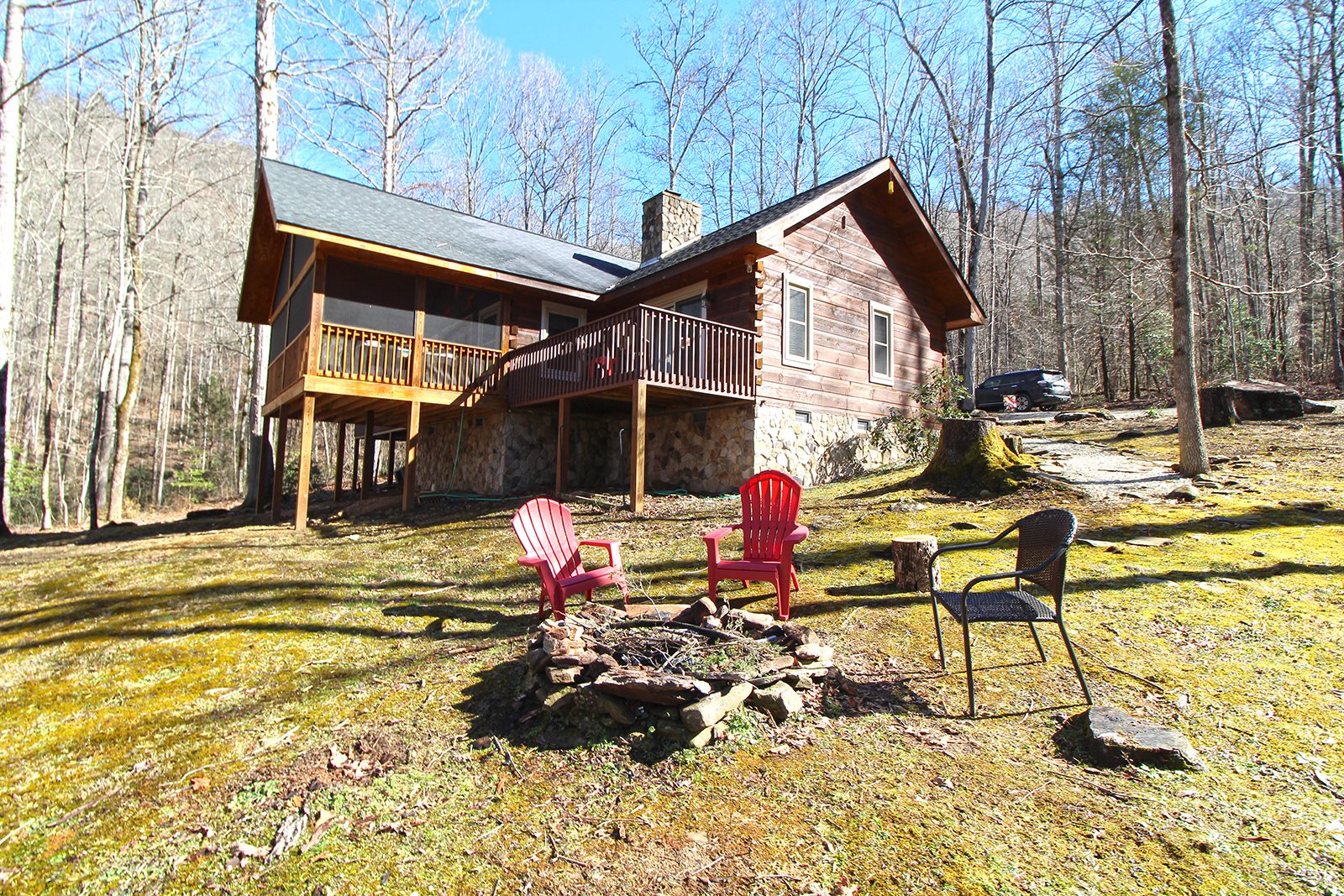 Cabin Rental in Bryson City near whitewater rafting