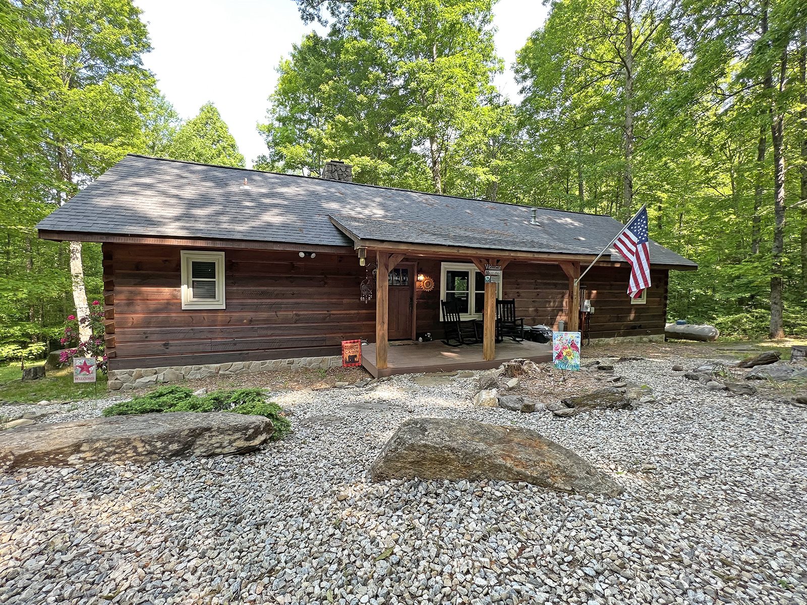 Cabin Rental in Bryson City near whitewater rafting