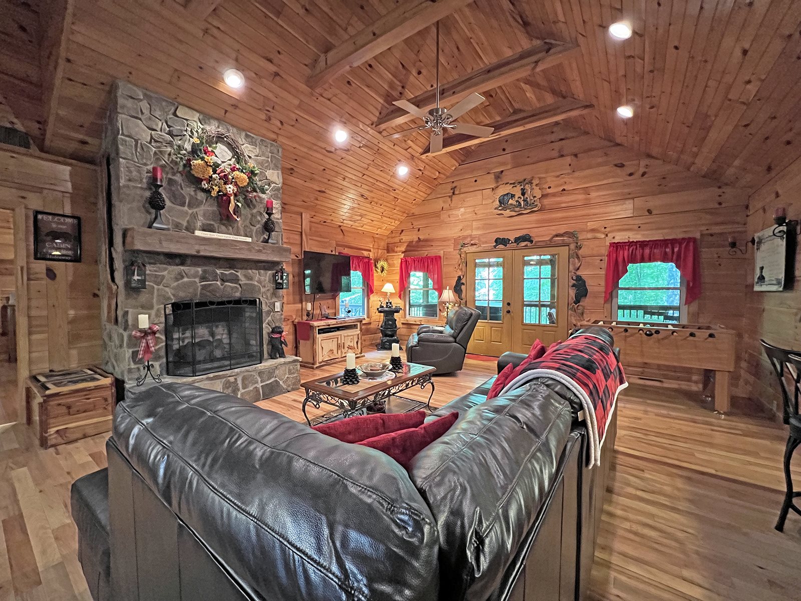 Cabin Rental in Bryson City near whitewater rafting