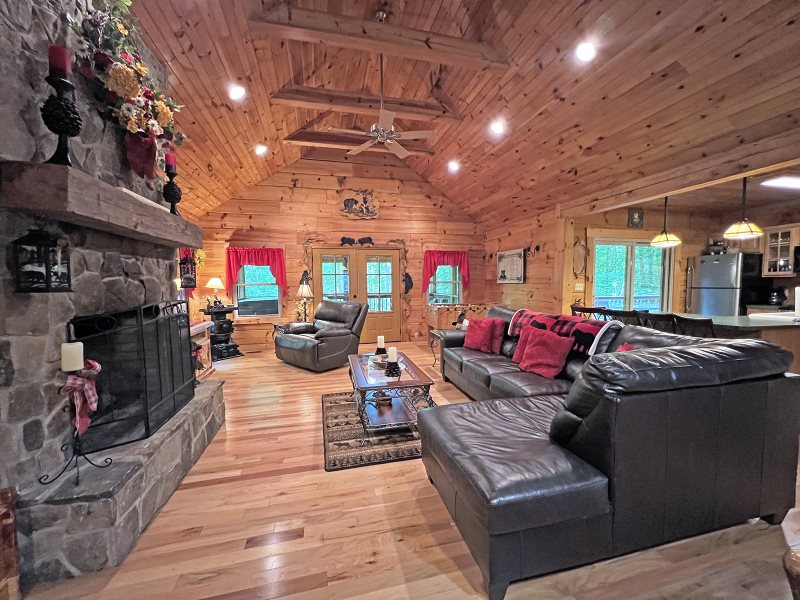 Cabin Rental in Bryson City near whitewater rafting
