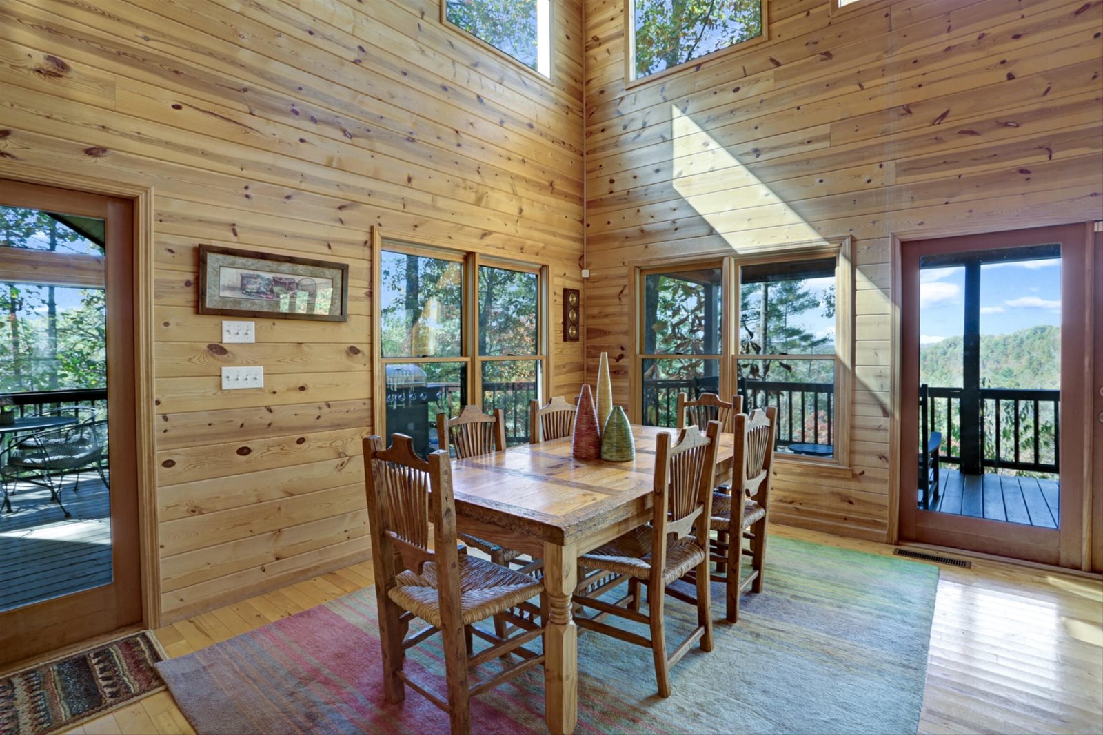 SUNSHINE IN THE PINES Luxury Cabin Rental | Above The Rest